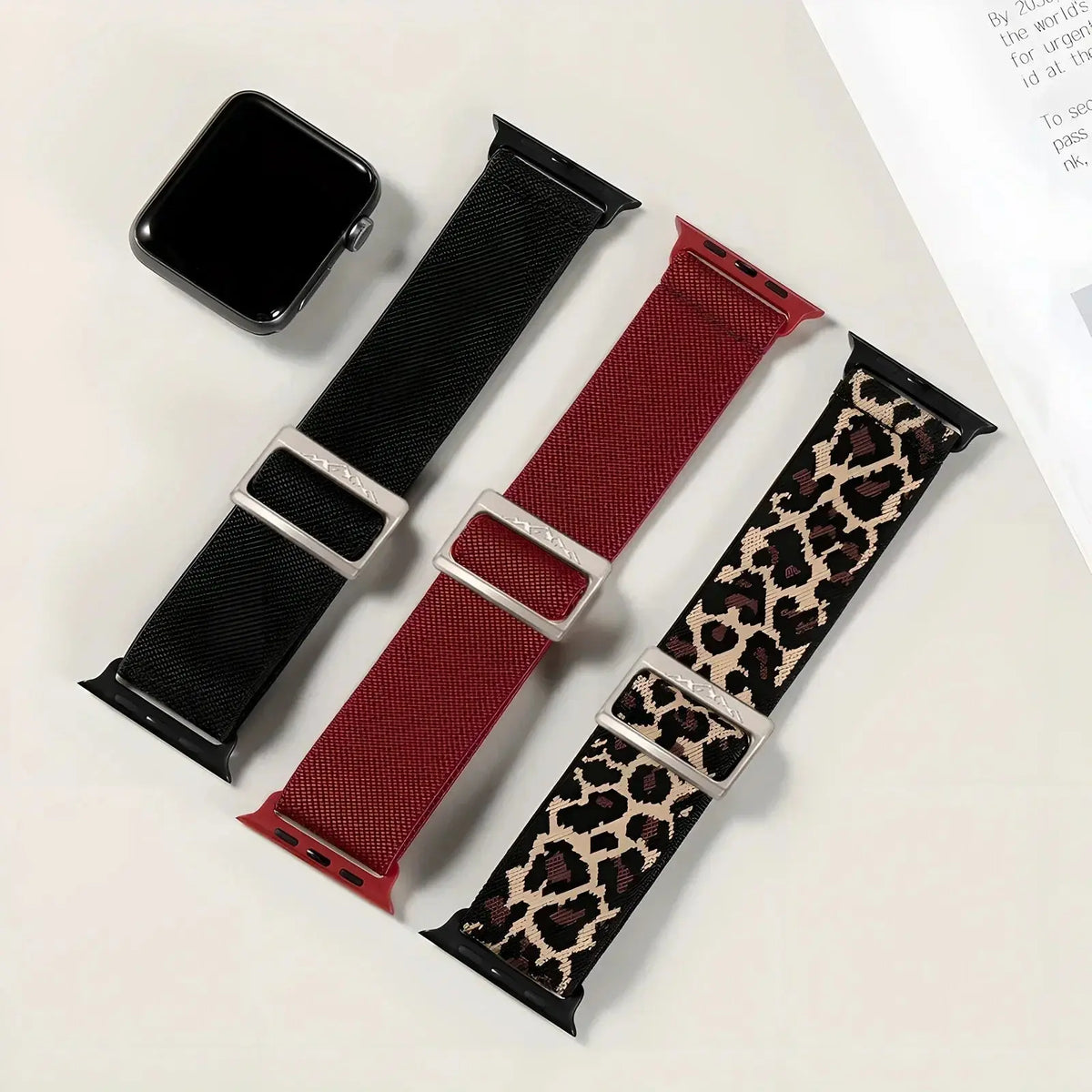 Nylon Fabric Apple Watch Bands with Mountain Slide - 16 color options ...