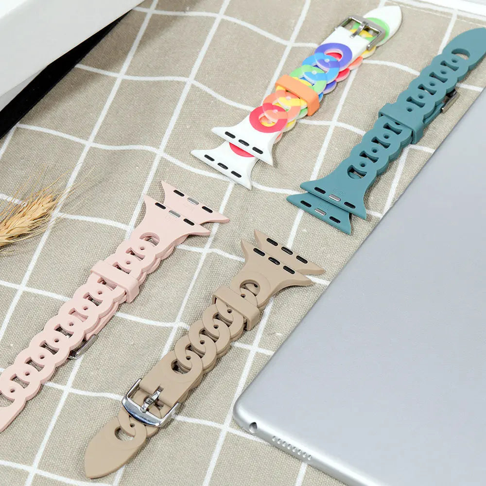 Silicone Apple Watch Bands - 18 color options 38mm – Axios Bands