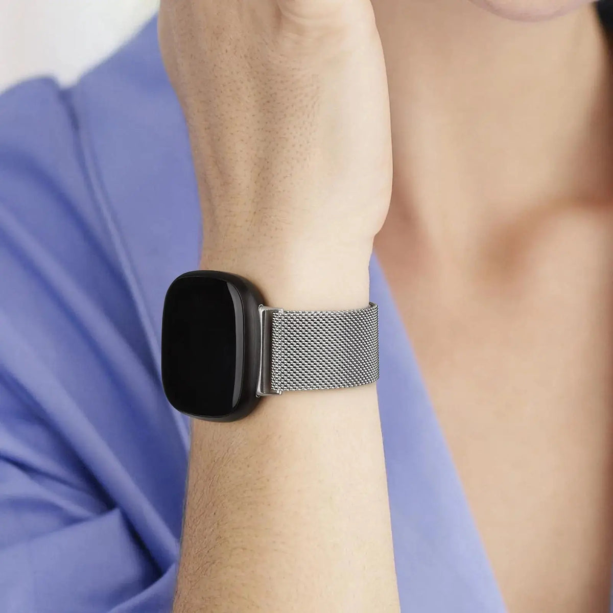 Stainless Steel Magnetic Metal Fitbit - 7 color options – Axios Bands